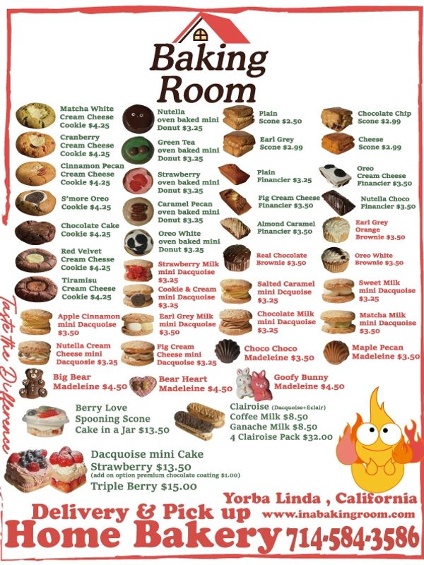 Baking Room Premium Homemade Pastry & Dessert