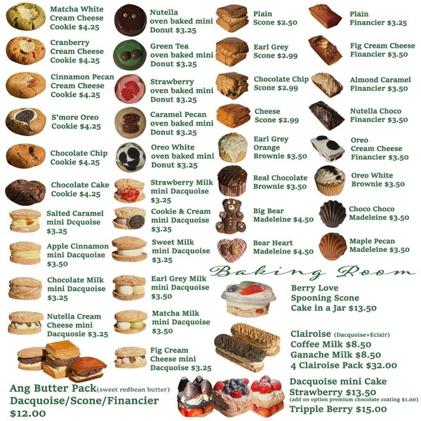 Baking Room Premium Homemade Pastry & Dessert