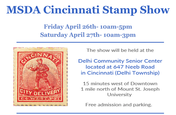 April & May Stamp Shows