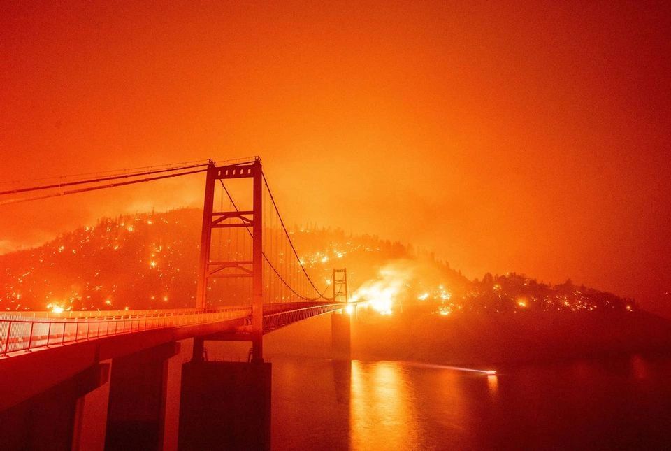 Bridge On Fire