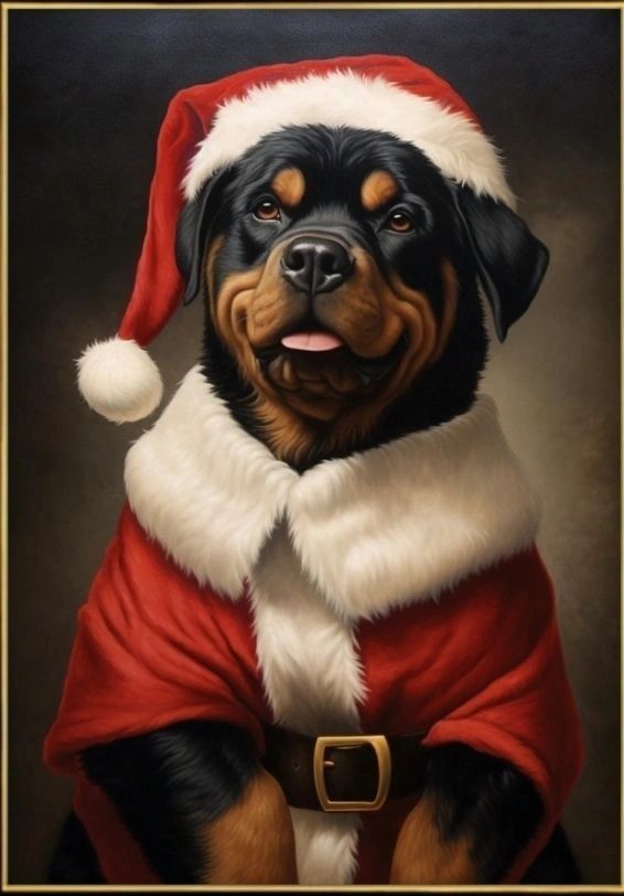 Santa's Rottweilers