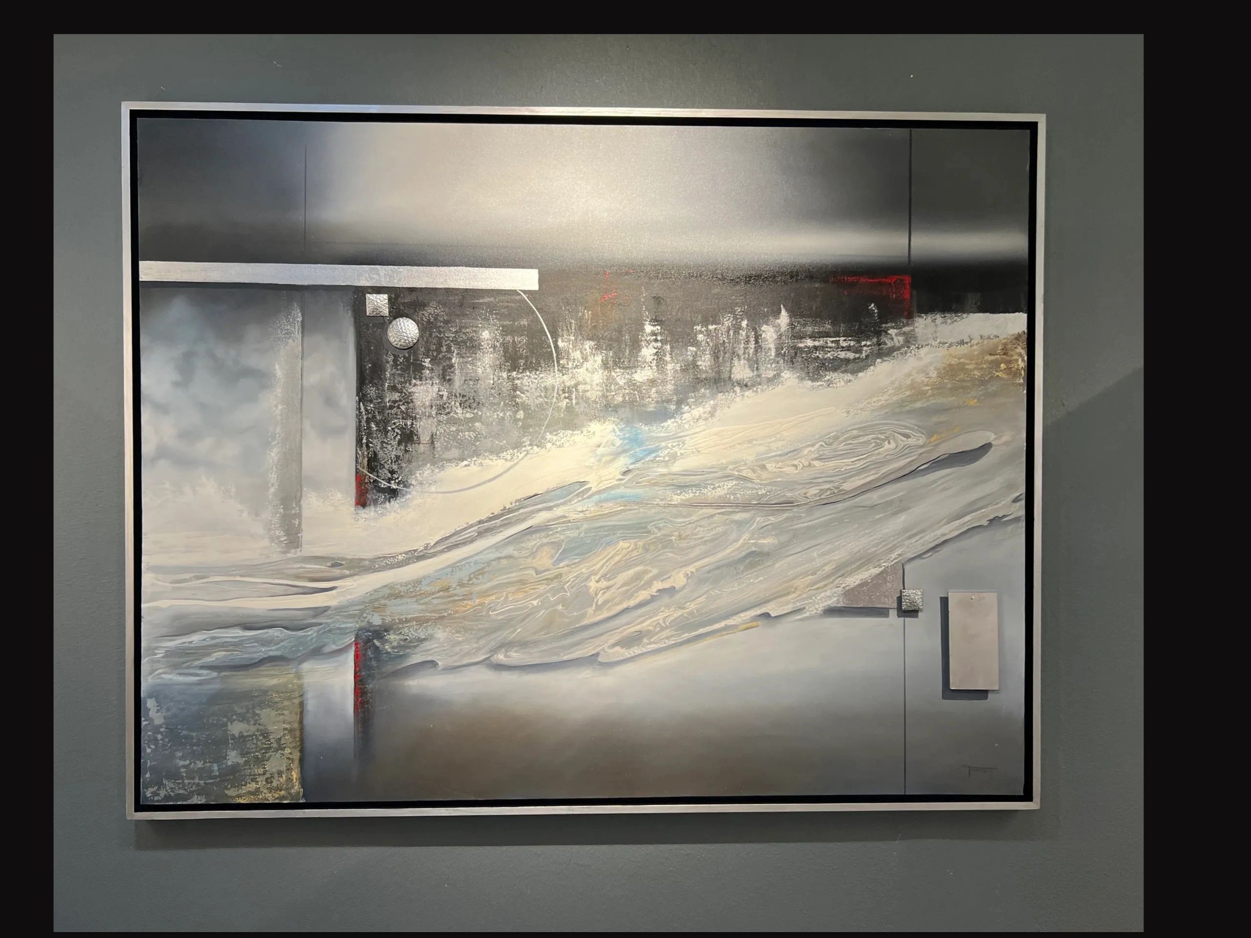 What are the four types of abstract art?