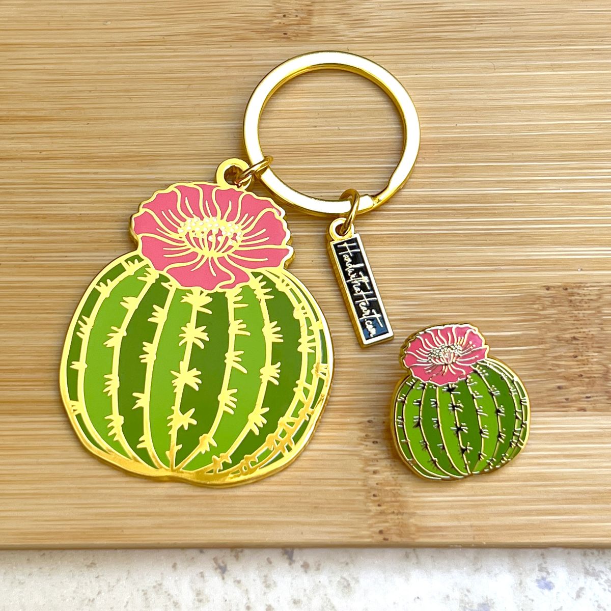 Enamel Keychain & Pins