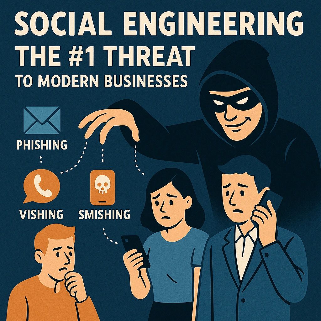 How Social Engineering Became the #1 Threat to Modern Businesses.