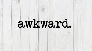 Awkward, funny SVG File, pdf, png, dxf, digital download, cricut cut file