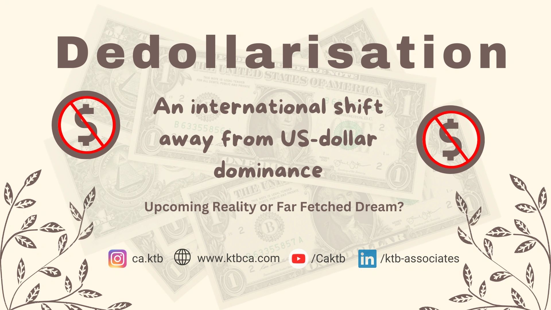 De-dollarization: The Shift Away from Dollar Dominance
