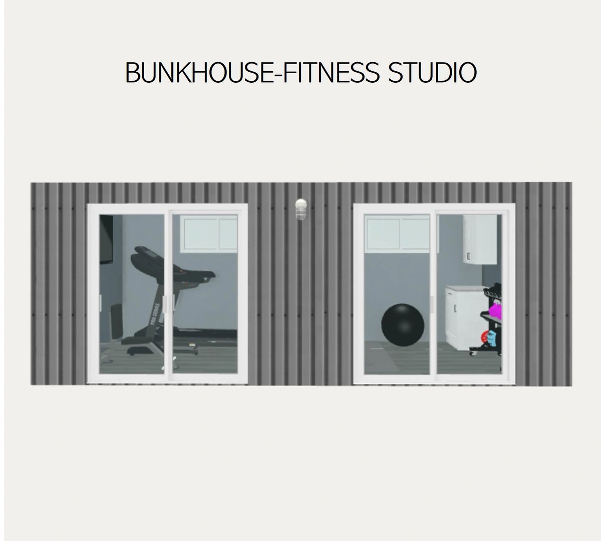 20ft Bunkhouse-Fitness Studio-Container Home-Order & Build