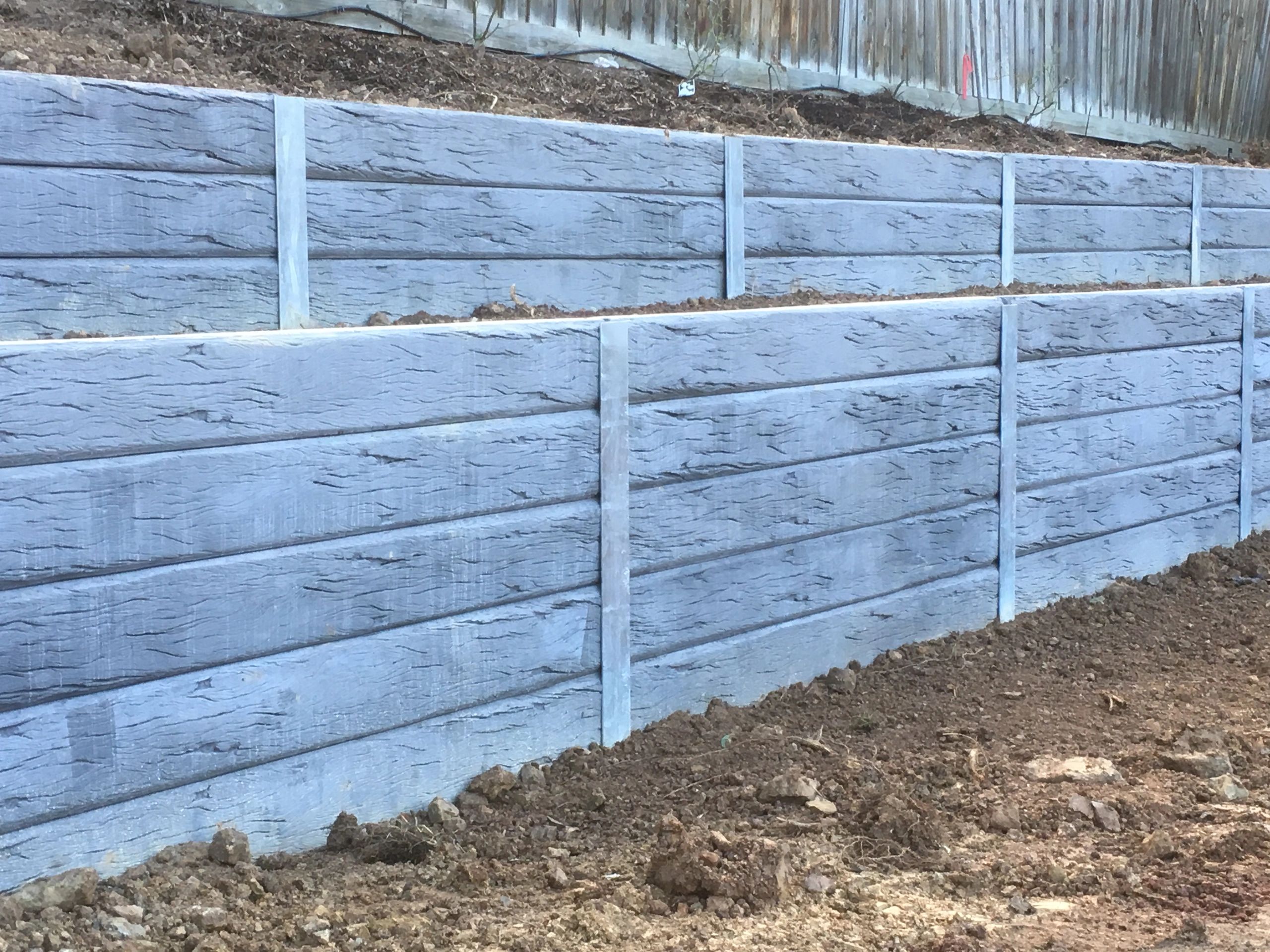 The Groundwork Group - Concrete Sleeper Retaining Walls, Retaining Wall ...