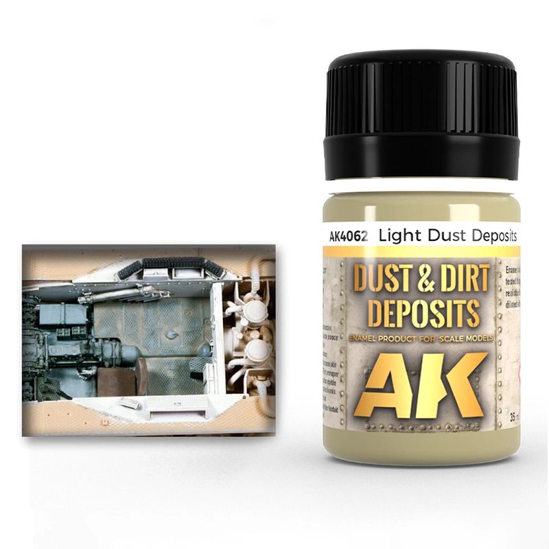 Dust & Deposit Light Dust Enamel Paint 35ml Bottle