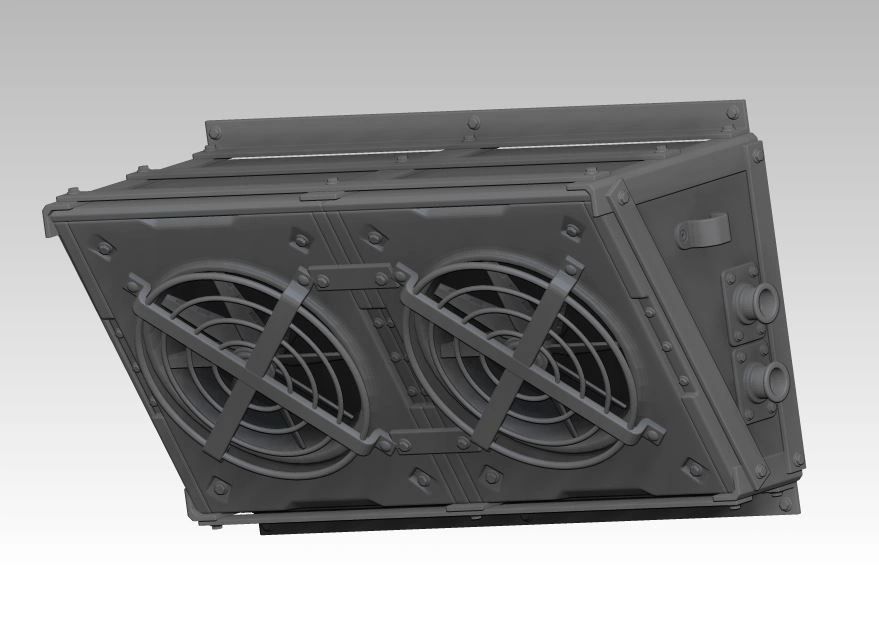 Air conditioning unit model 2 1:35