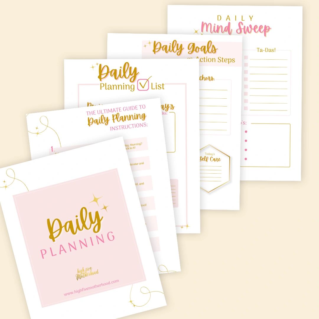 Daily Planning Bundle-The ultimate guide to daily planning!