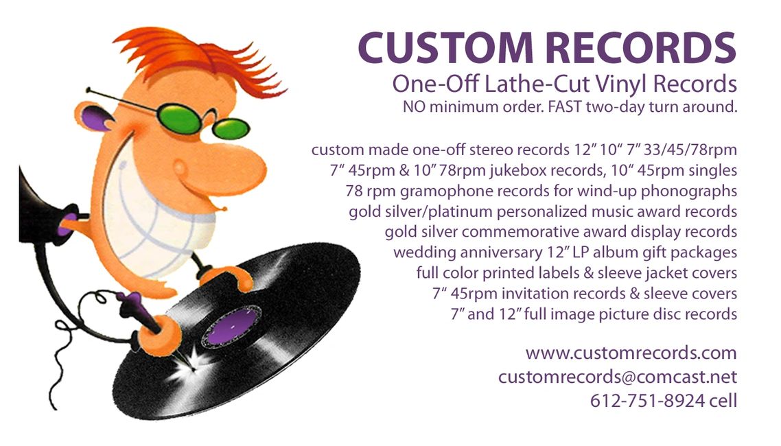 How to Order - Custom Vinyl Records | Custom Vinyl Records ...