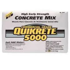 Quikrete 5000 Concrete Mix 80Lb. Bag