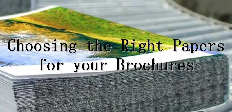 Choosing the Right Papers for your Brochures