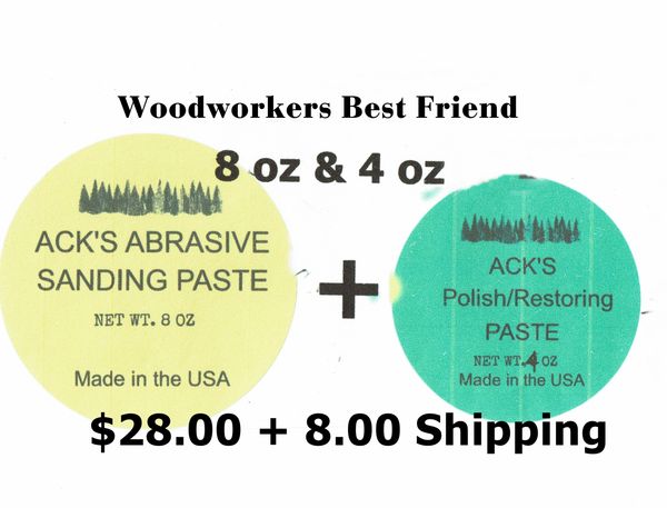 Wood Sanding - Ack's Wood Paste