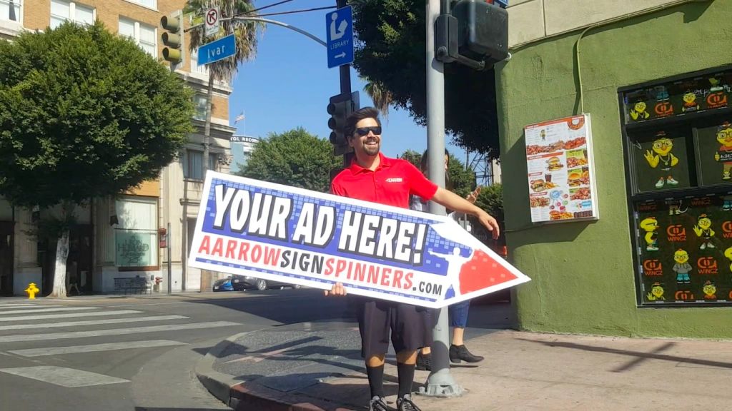 The AArrow Sign Spinners