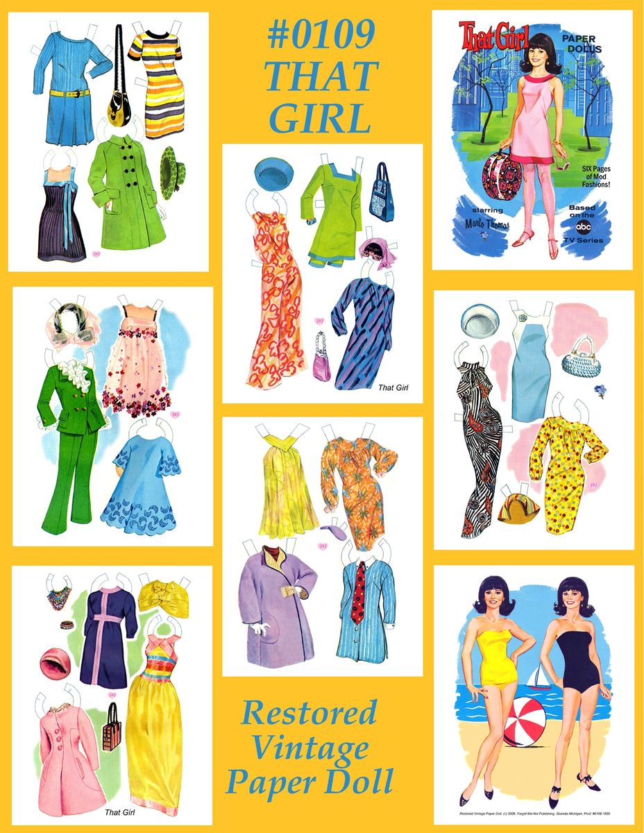 #0109 TV That Girl Restored Vintage Book