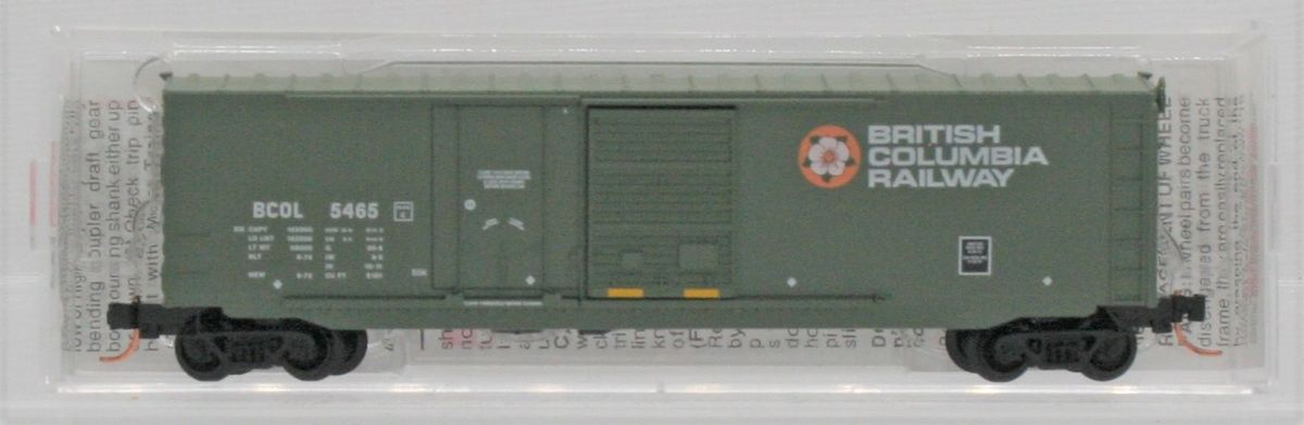 British Columbia Railway boxcar
