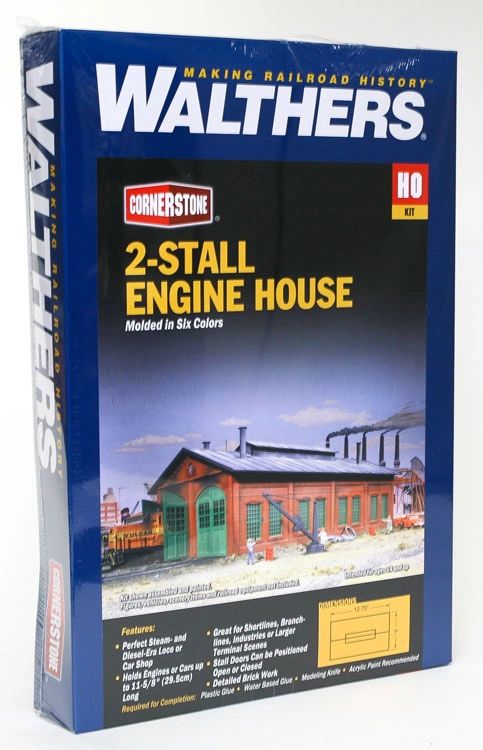 2-Stall Engine house Kit