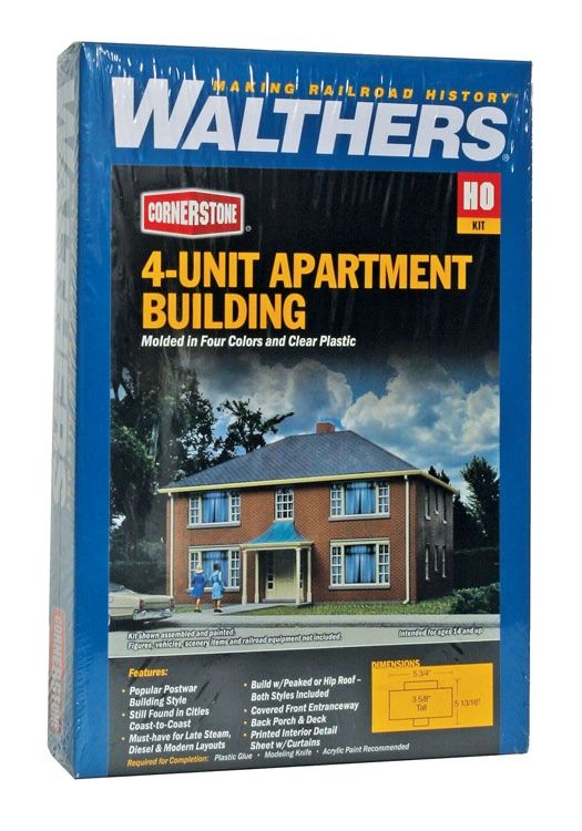4-Unit Apartment Building Kit