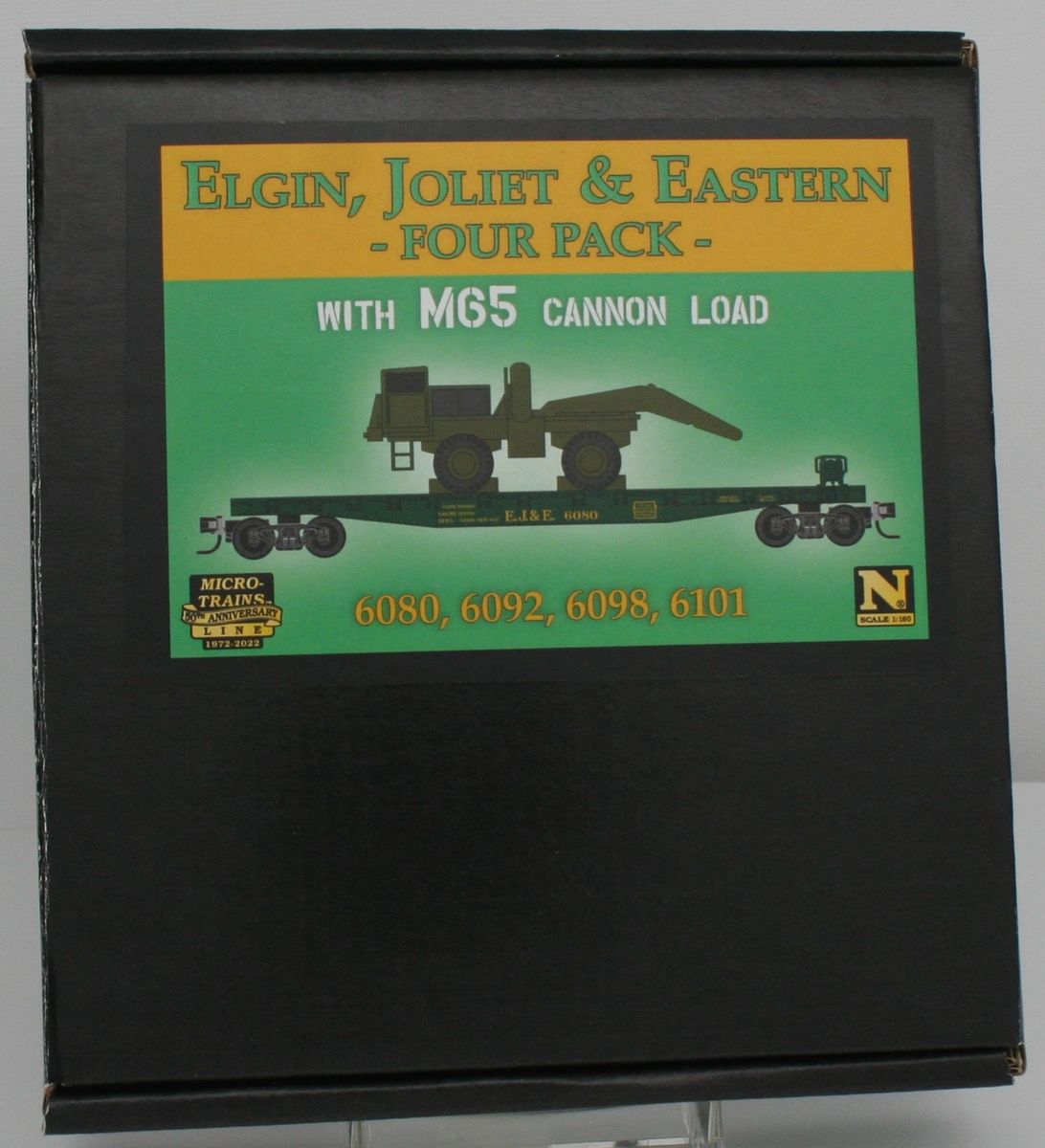 Elgin, Joliet & Eastern w/ M65 Cannon load 4 pack