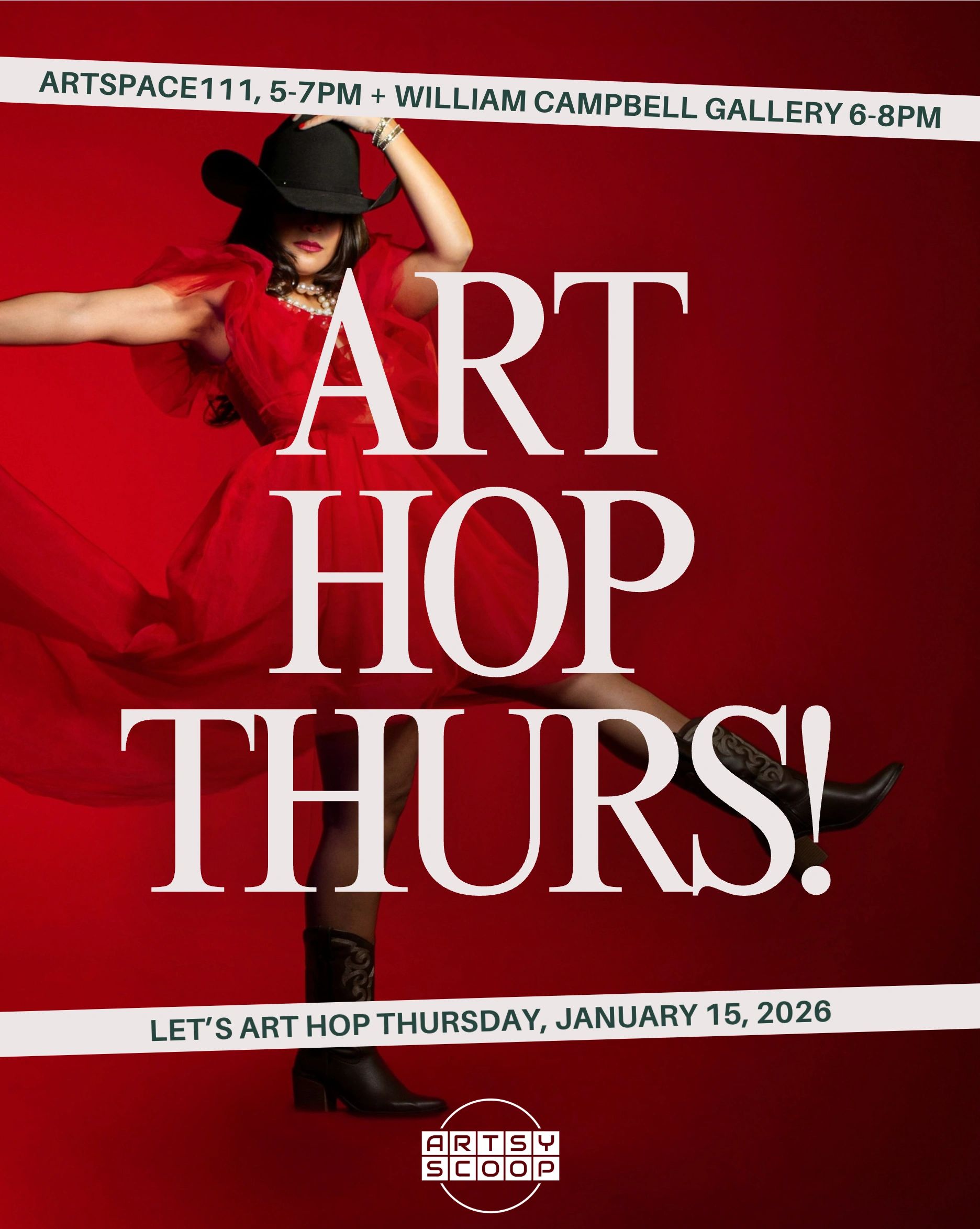 Fort Worth Gallery Hop January 15, 2026