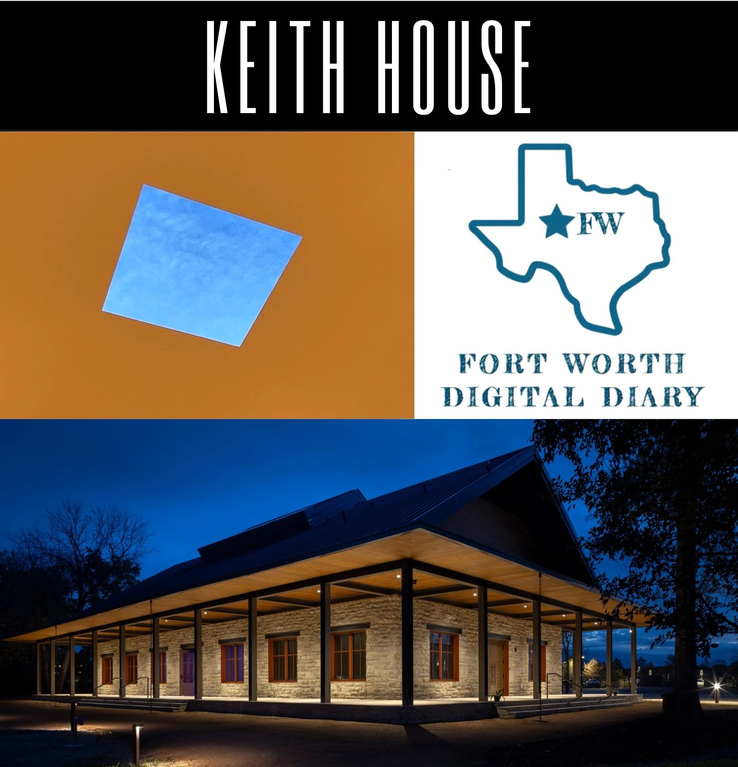 James Turrell’s Newest Skyspace at Keith House in Fort Wor