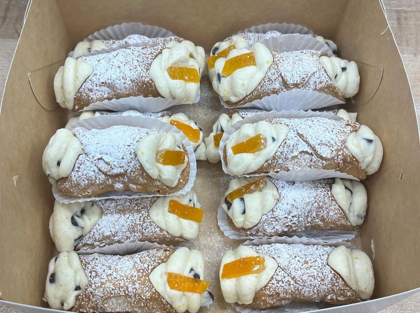 Cannoli - 4" - Sicilian Dozen