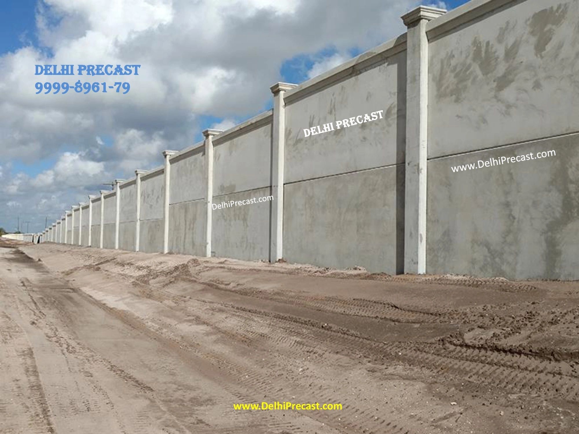 Ready-Made Boundary Wall - PRECAST BOUNDARY WALL MANUFACTURER DELHI