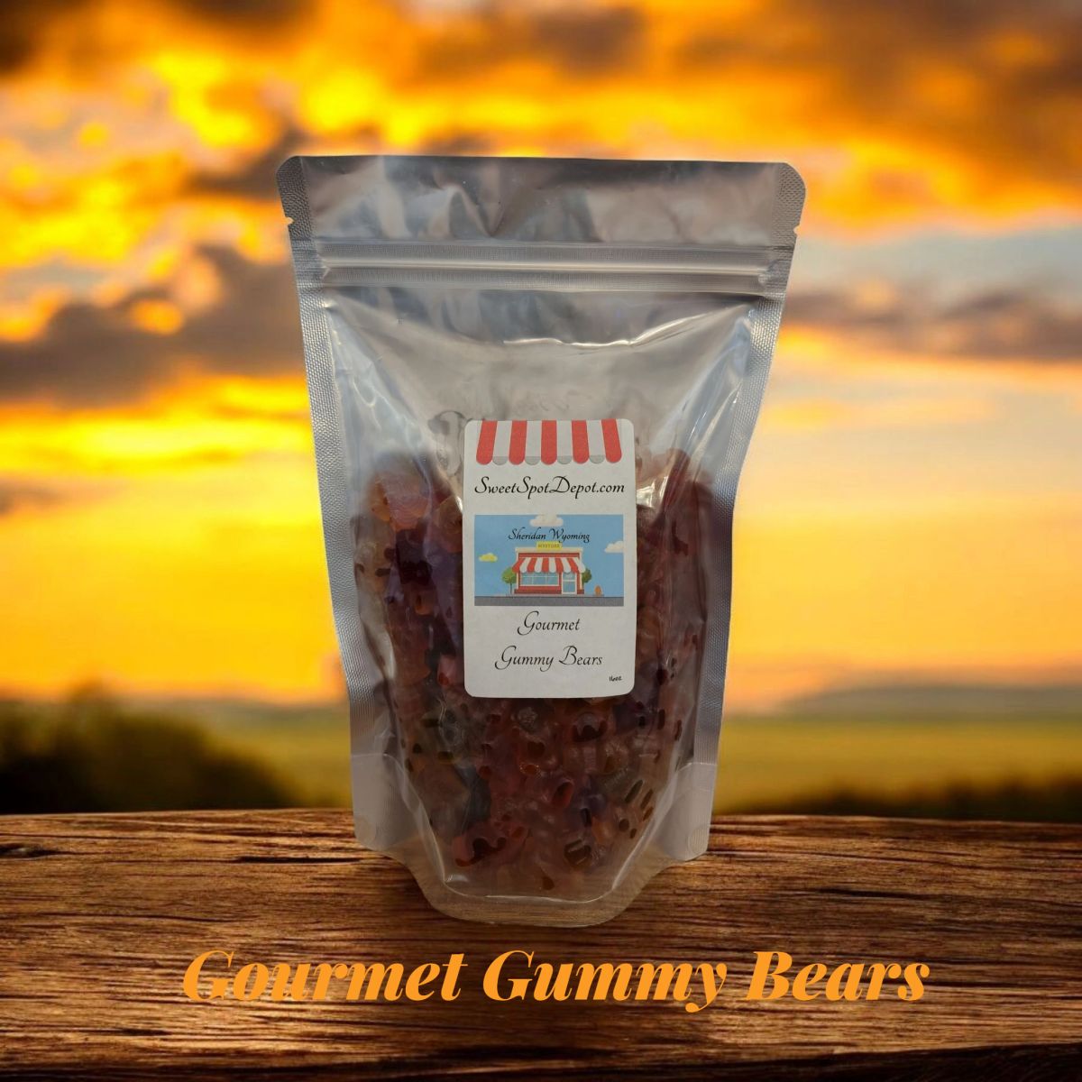 Gourmet Gummy Bears. 1LB