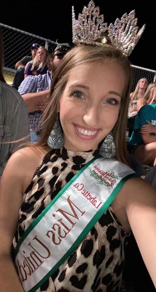4-H Fair welcomed Cara DeTar Labette, County Kansas Miss United