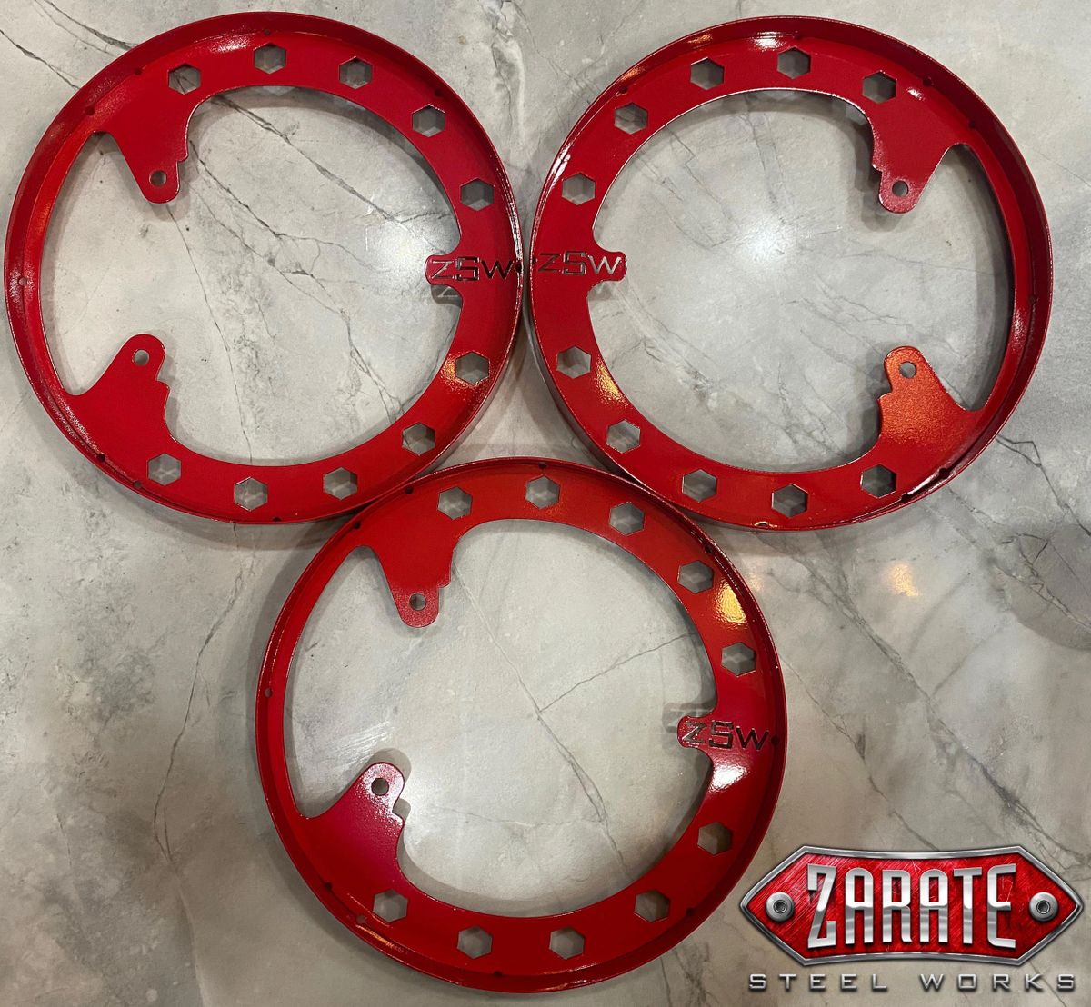 SS ZSW Wheel Ring DIY Kit - Honeycomb