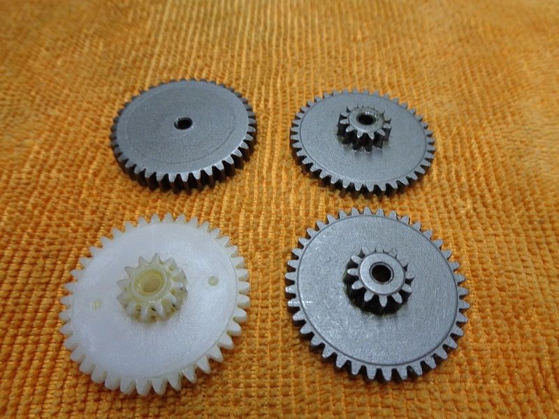 1 set of 4 matched gears for an American Changer original green stripe ...