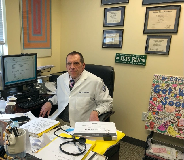 A hero in our midst - Dr. Marc Citron, New York