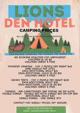 LION'S DEN HOTEL