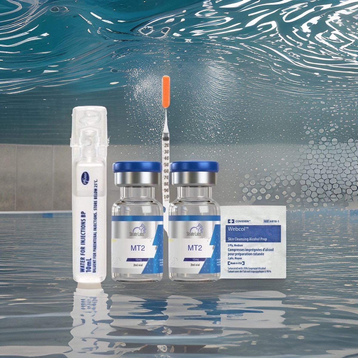 2 Vial Premium Melanotan II injection kit