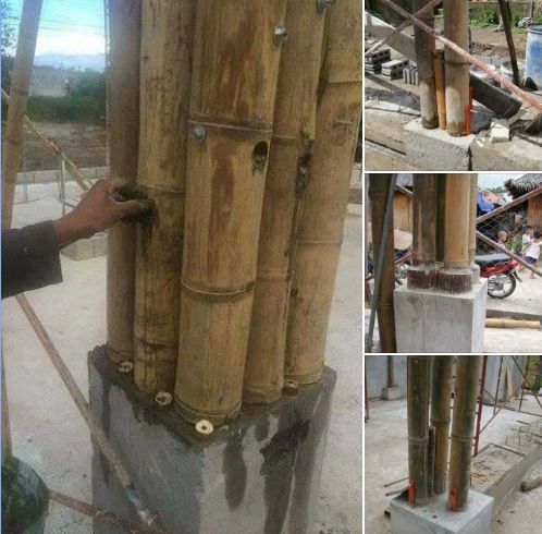 Bamboo Reinforced Concrete Beams