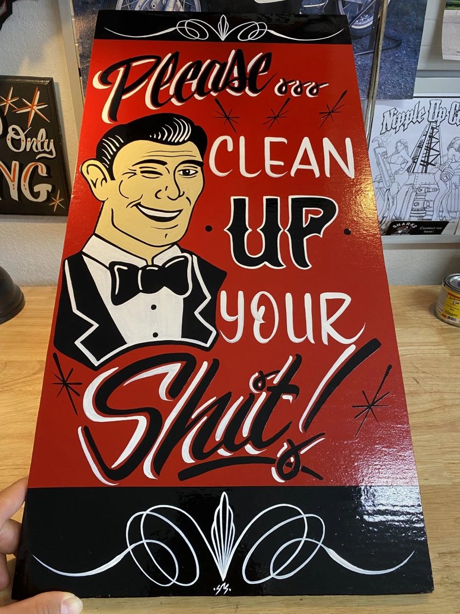 Please Clean Up Your Shit