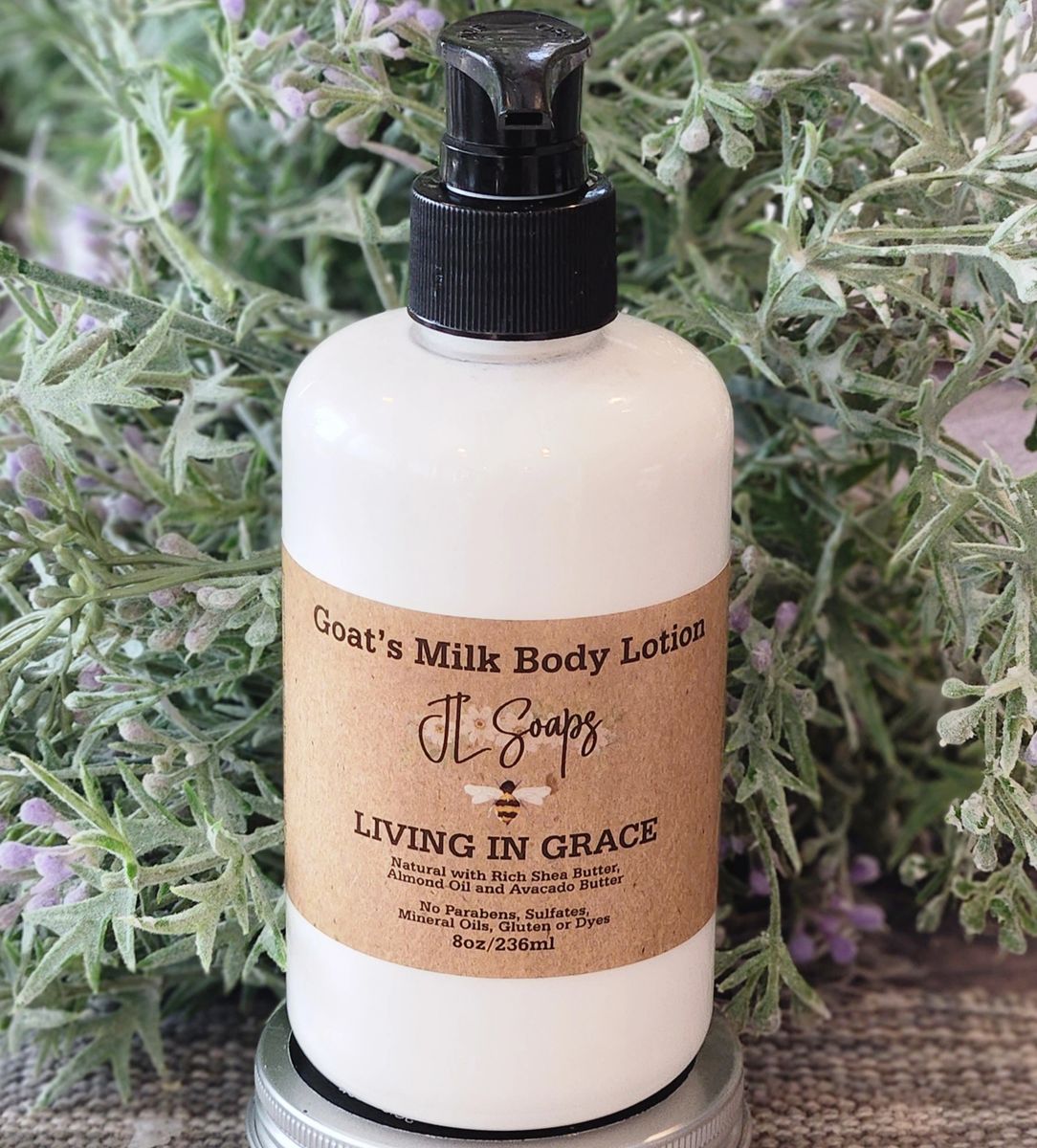Living in Grace Lotion with Goat's Milk