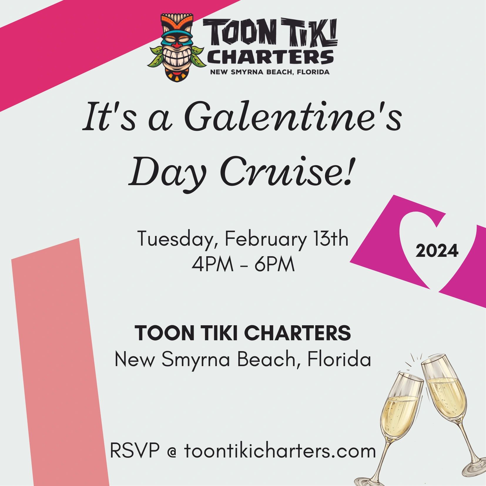 Party Boat Rental, Boat Charters, Party Boat Charter - Toon Tiki ...