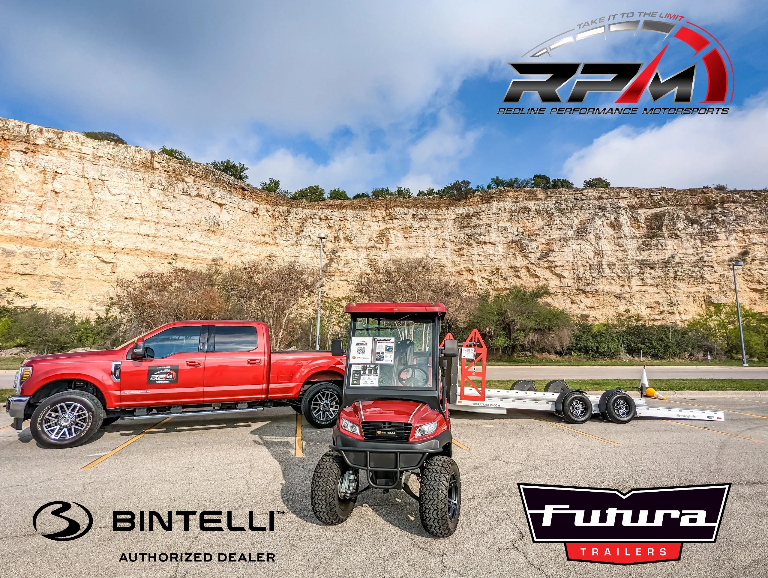 Bintelli Electric Golf Cart - Redline Performance Motorsports