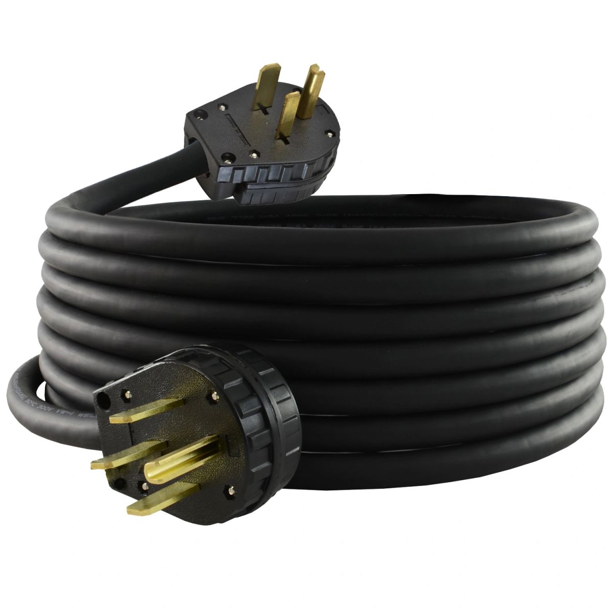 Emergency Power Cable 14-50P to 6-50P Plug 8 Gauge Wire