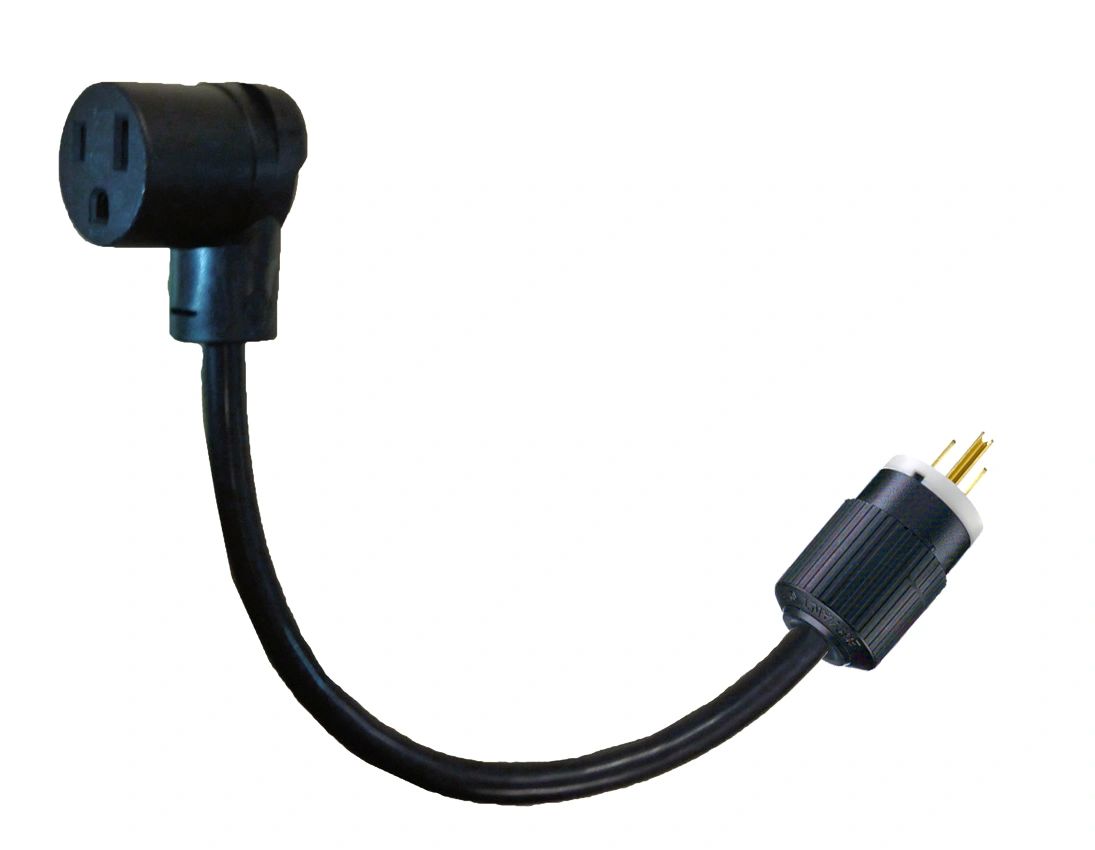 5-15P to 6-50R Pigtail 125 Volt Welder Plasma Cutter Power Adapter