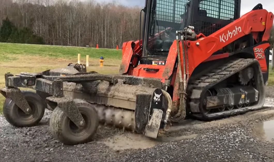 The Power of a Soil Conditioner (Harley Rake) Attachment