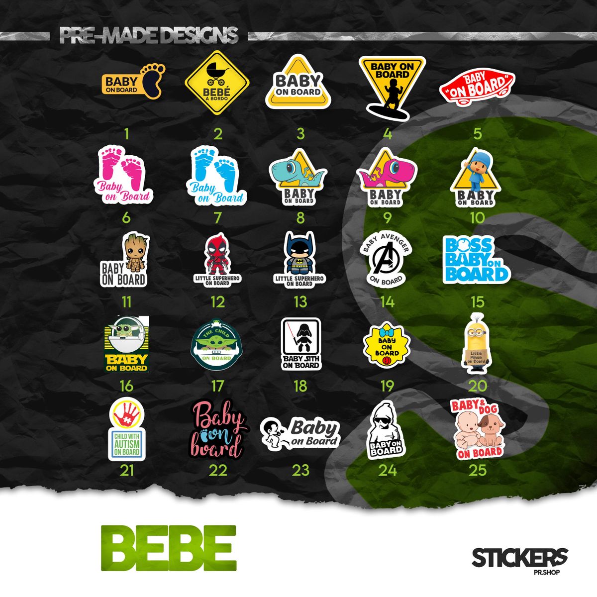 Stickers Bebé