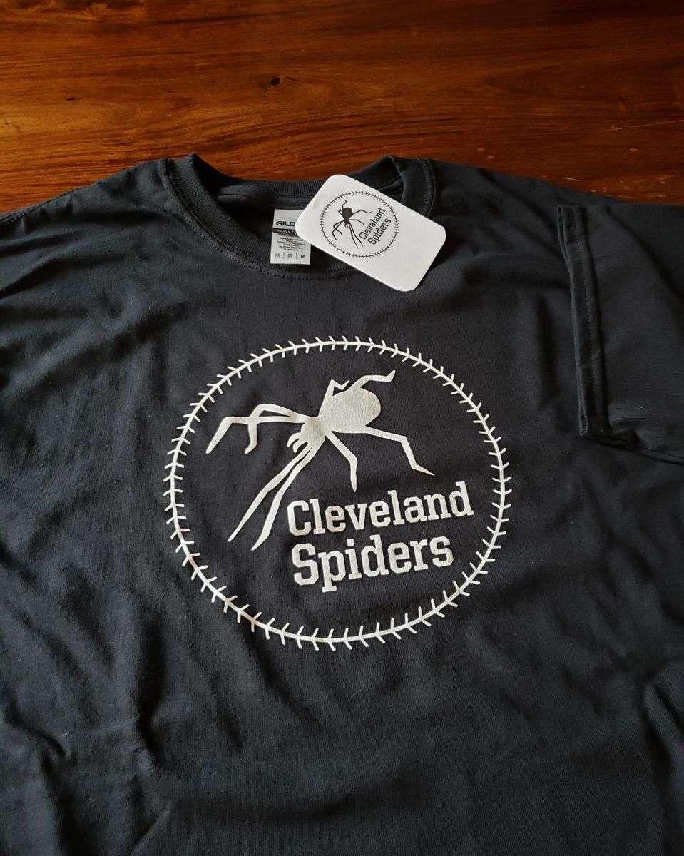 Cleveland Spiders "Summer Classic", Black T Shirt
