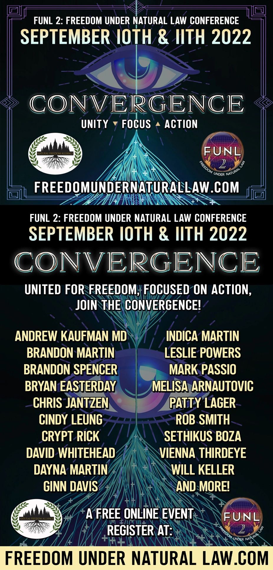 Free Online Conference - Freedom under Natural Law Conference