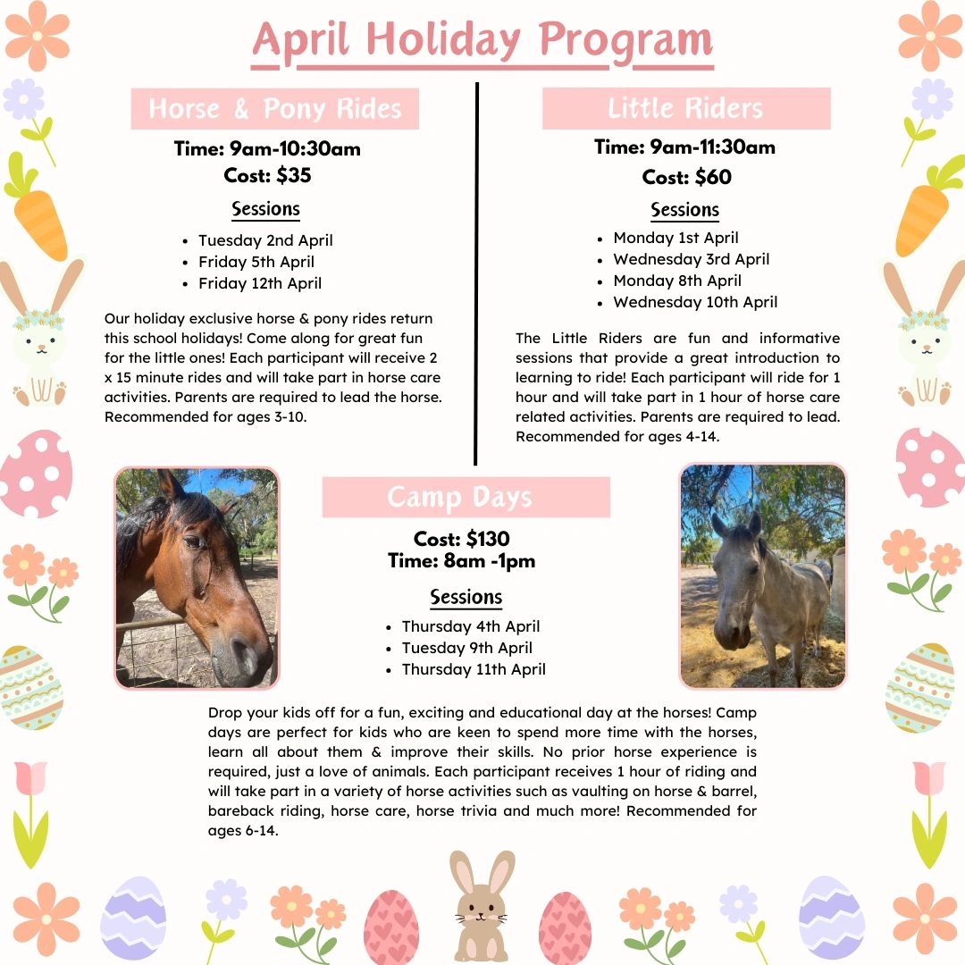 April Holiday Program