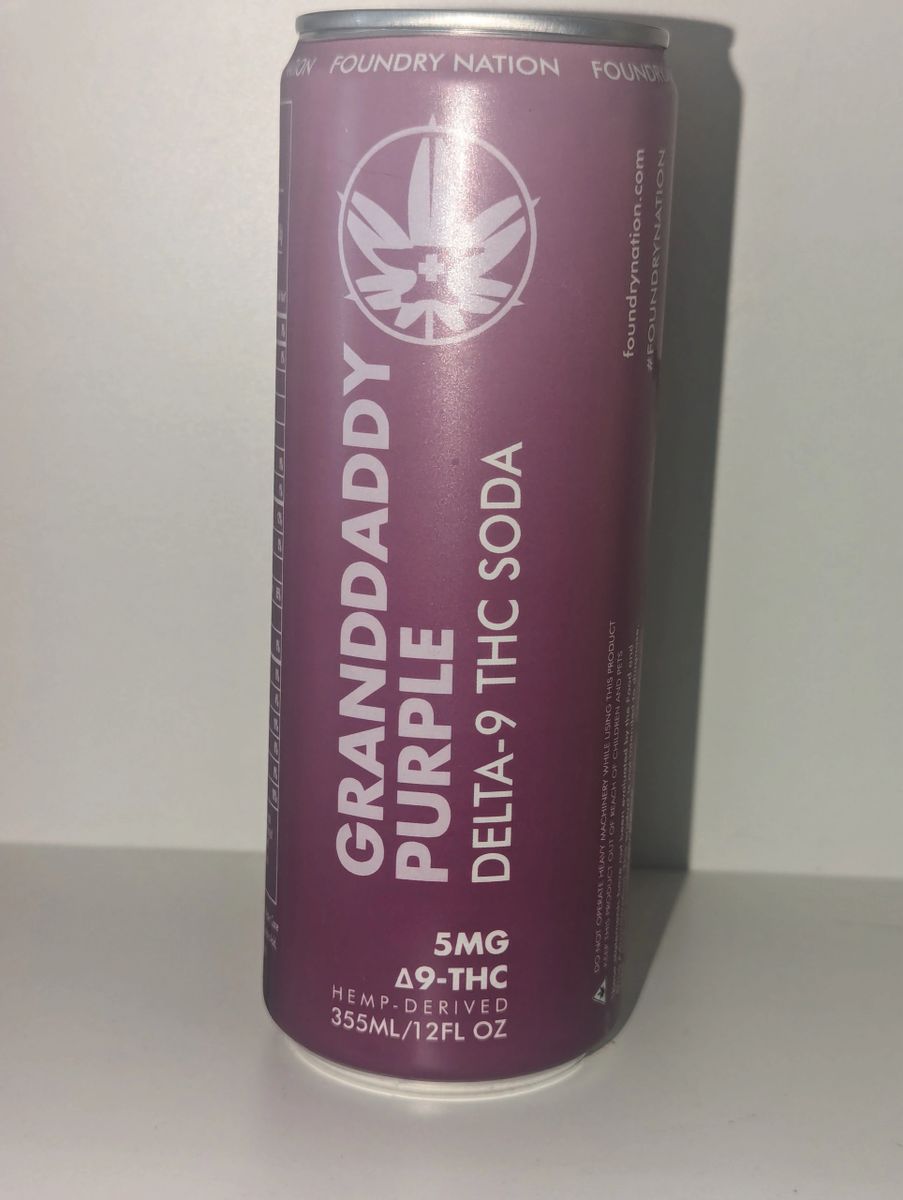 Foundry Nation- 5mg Grand Daddy purple