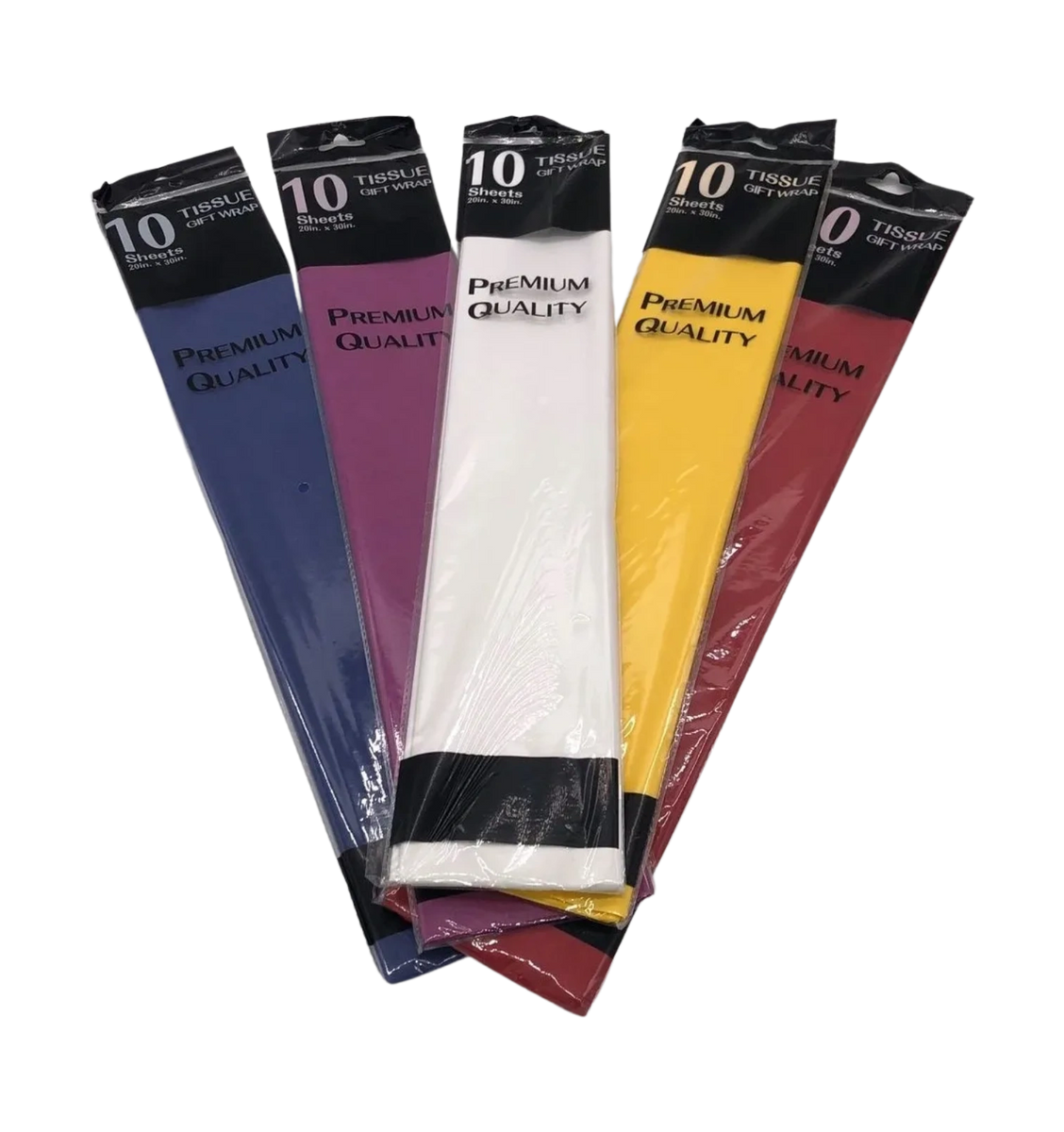 20" X 26" Packaging Tissue (10pcs) Asst colors JH19917
